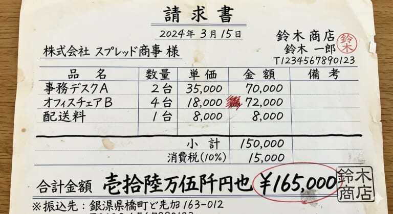 【インボイス対応】手書き請求書はいつまで有効？デジタル化の手順と失敗しない3つのポイント | クラウド業務管理ソフト「スプレッドオフィス」現場 ...